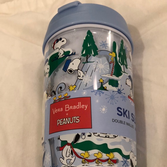 Vera Bradley | Holiday | Vera Bradley Peanuts Travel Mug Ski Slope ...